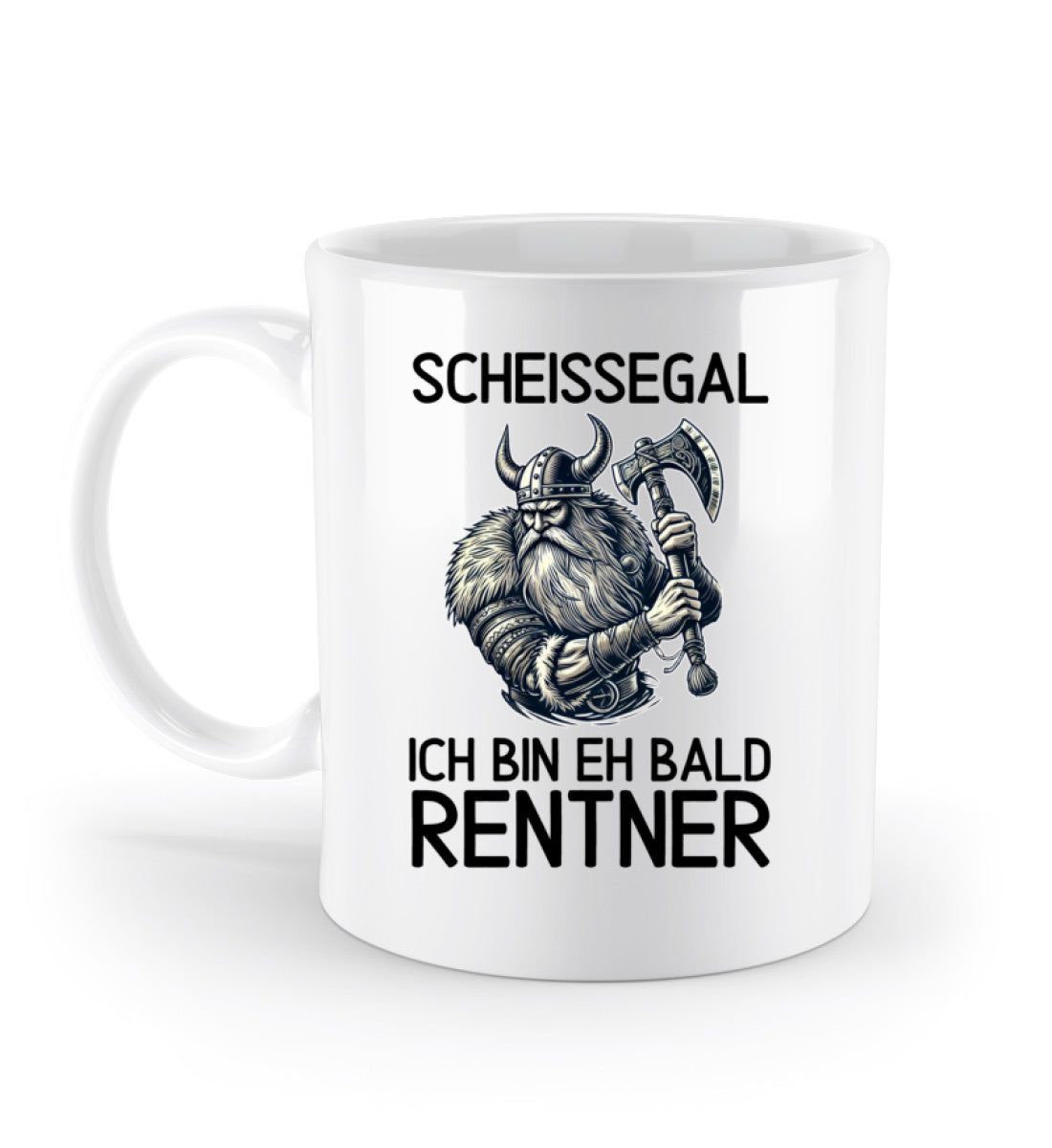 Ich bin eh bald Rentner | Standard Tasse - nordjarl.de – Nordjarl
