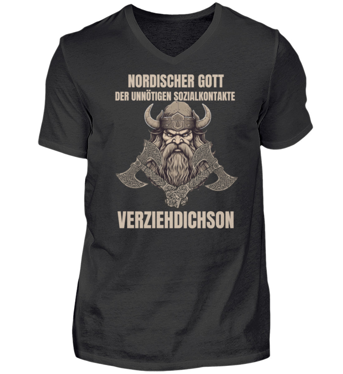 Nordischer Gott | V-Neck Herrenshirt - nordjarl.de – Nordjarl