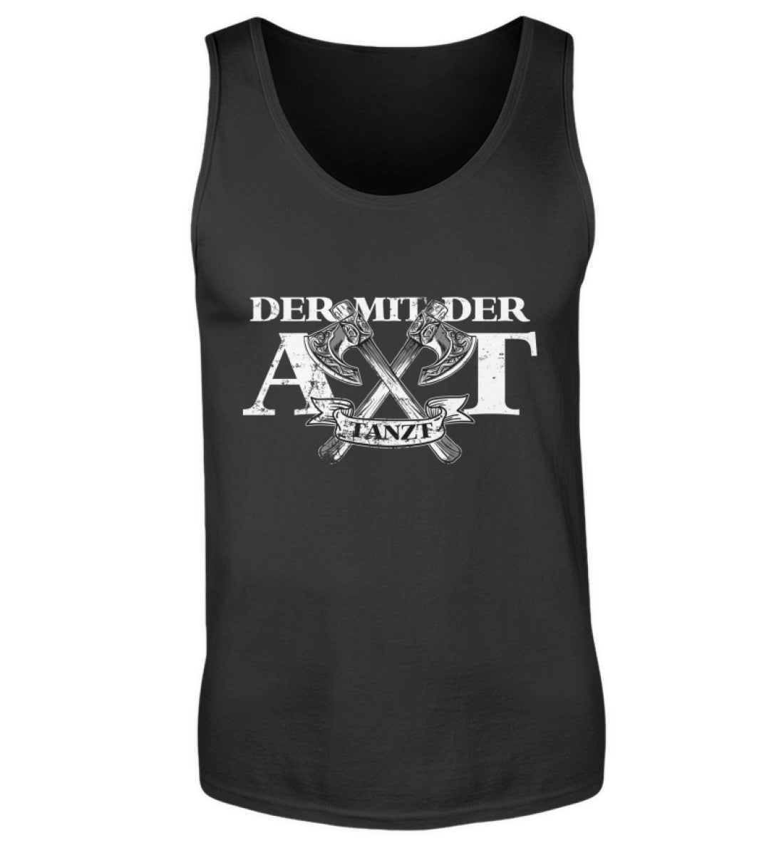Der mit der Axt | Men Basic T-shirt - nordjarl.de – Nordjarl