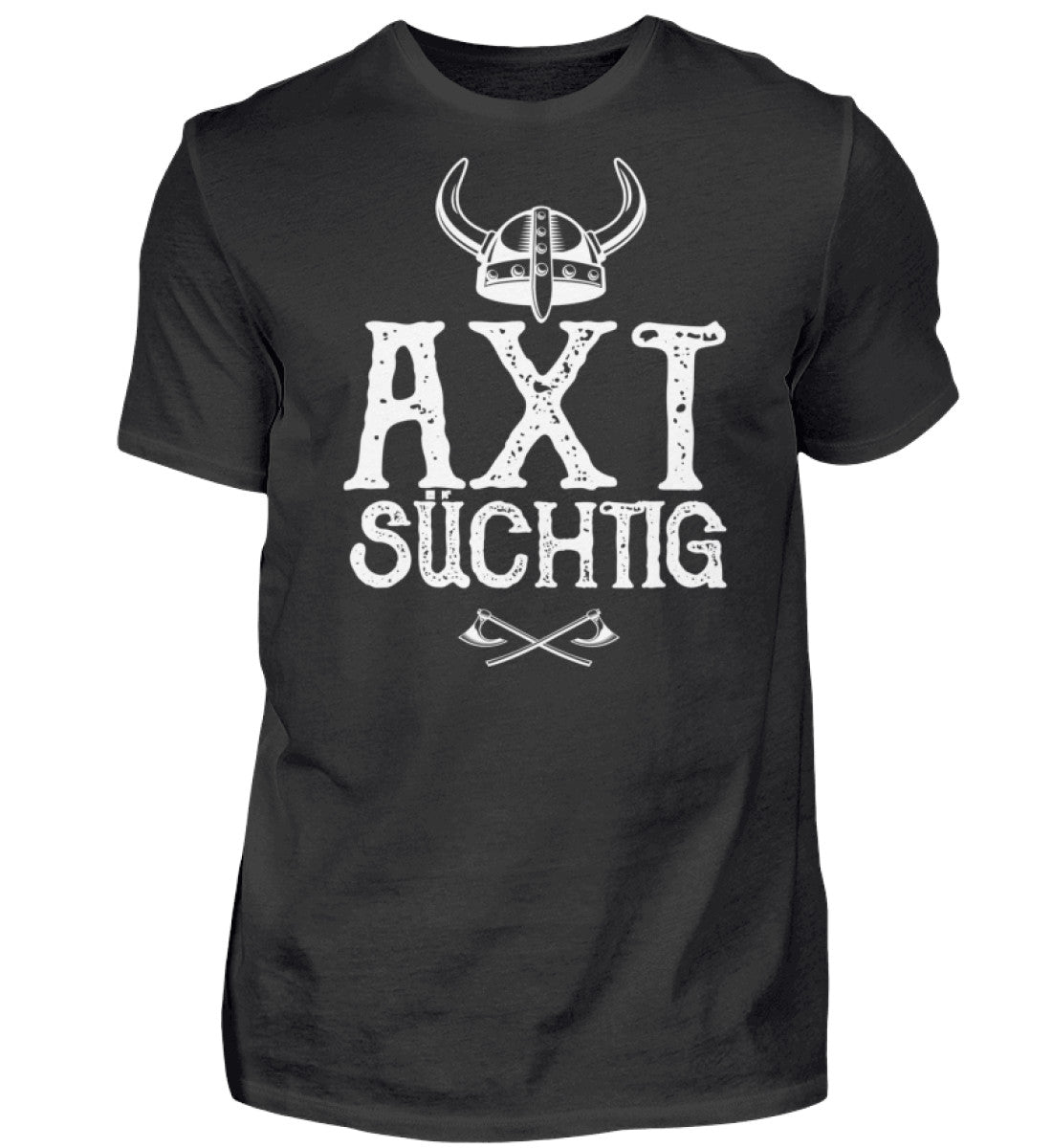 Axt Süchtig Weiss | Men Basic T-shirt - nordjarl.de – Nordjarl